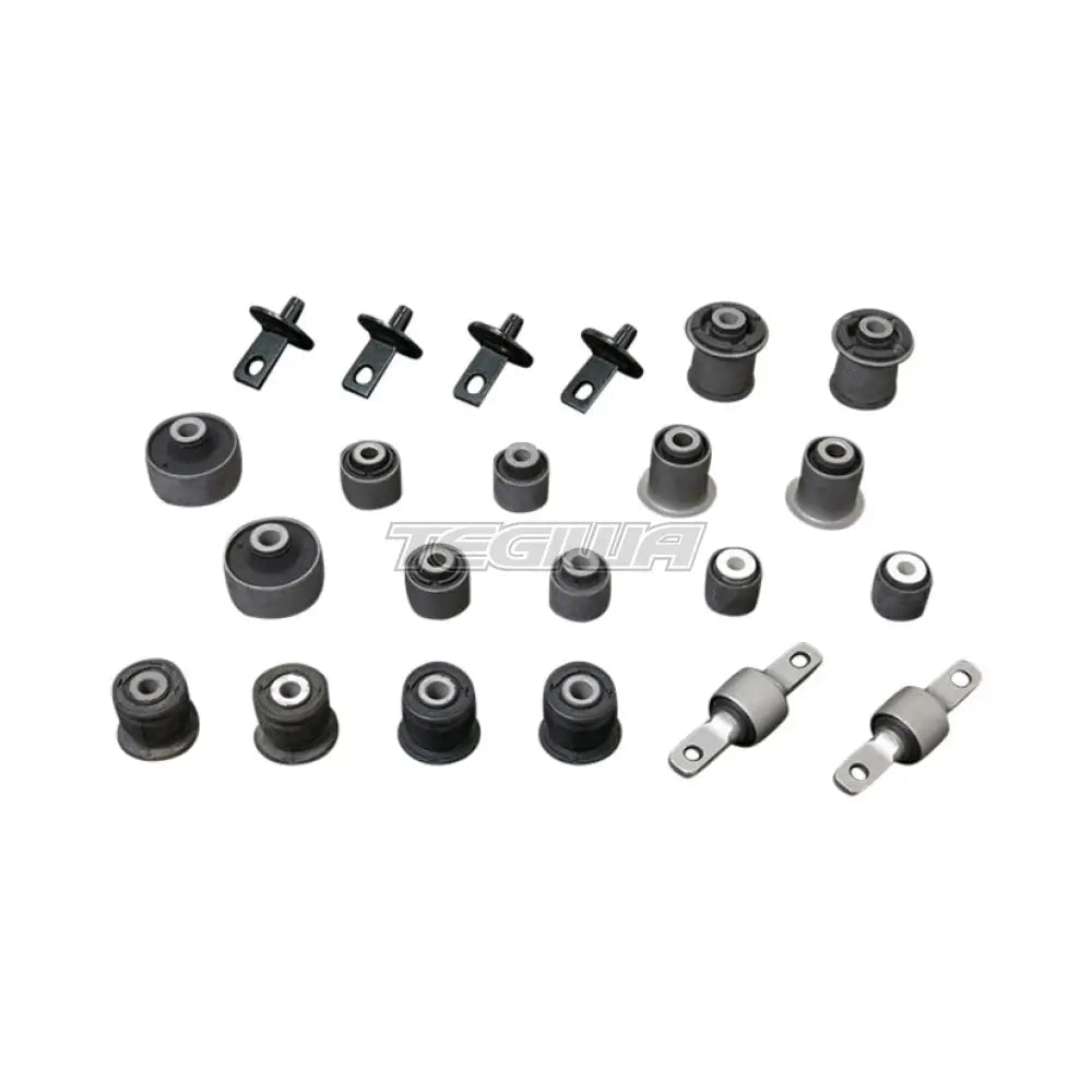 Hardrace Hardened Rubber Complete Bushing Kit 22Pc Set Honda Civic Si