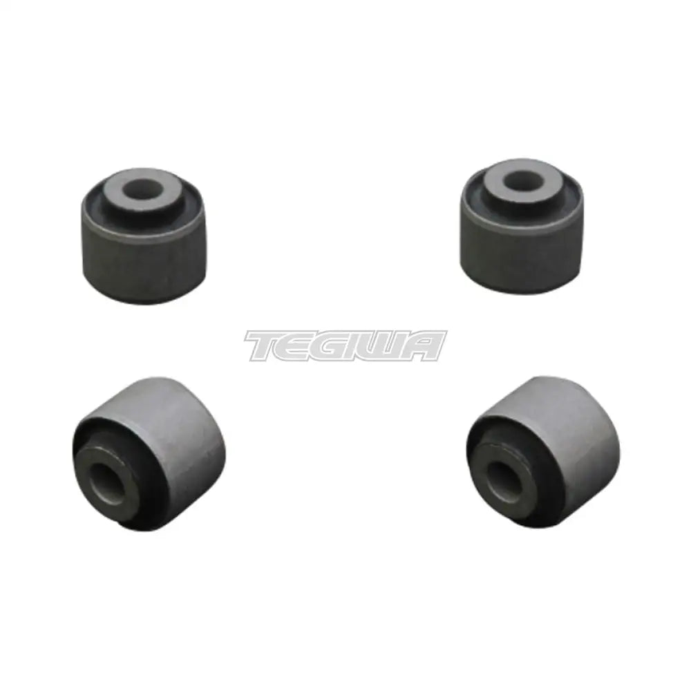 Hardrace Hardened Rubber Toe Control Arm Bushes 4Pc Set Honda Civic EF